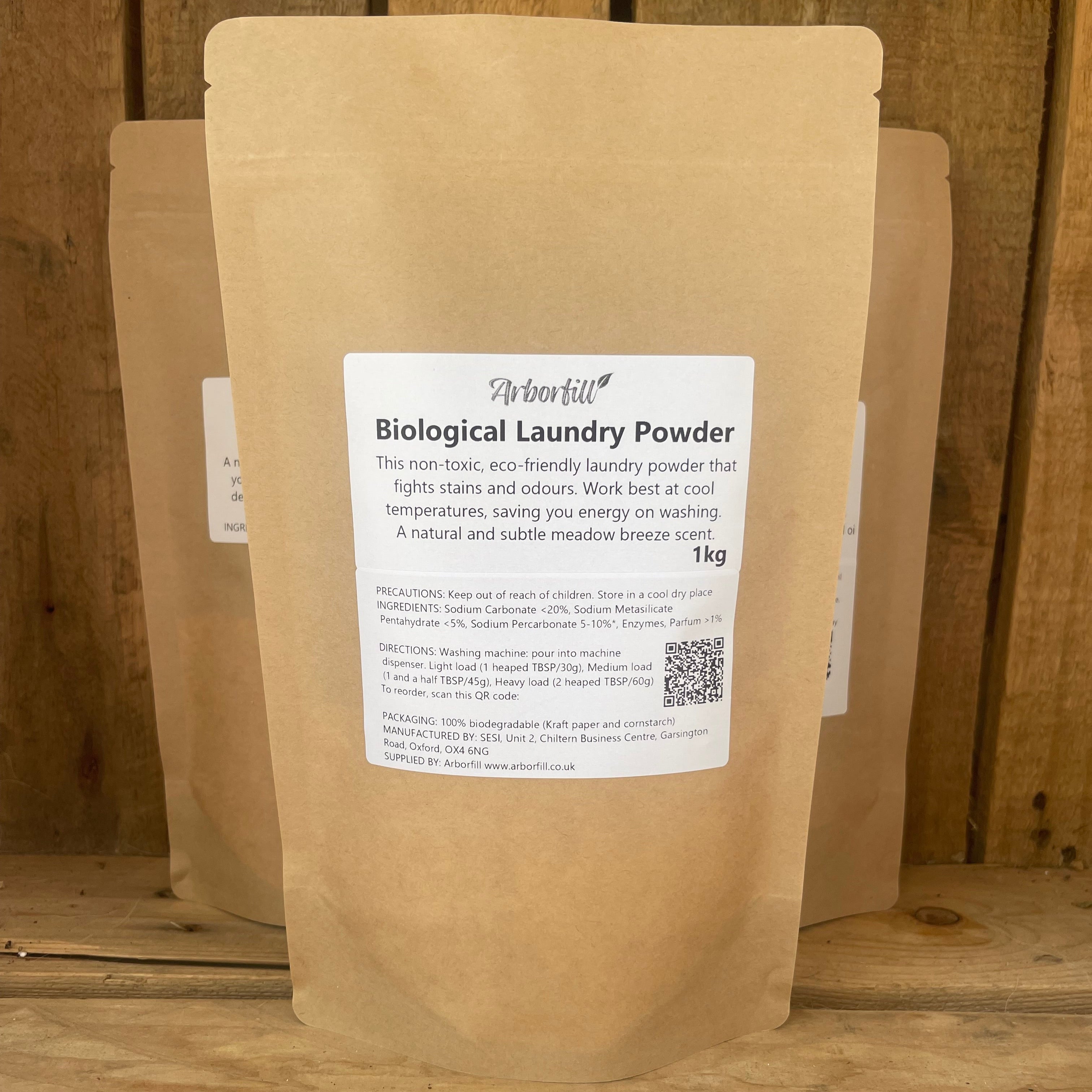 Biological Laundry Powder (scented) – Arborfill